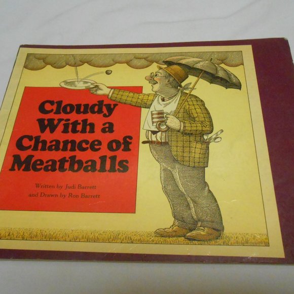 Houghton Mifflin | Other | Childrens Book Cloudy With A Chance Of ...